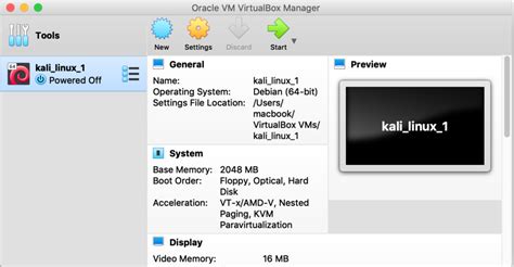 hacking on mac how to install kali linux on virtual box