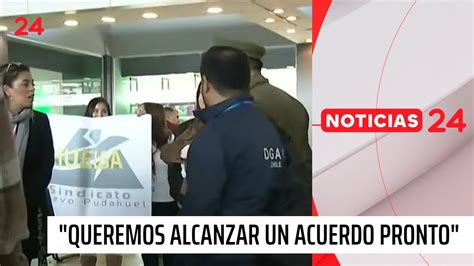 Nueva Pudahuel Y Paro De Trabajadores Del Aeropuerto “queremos
