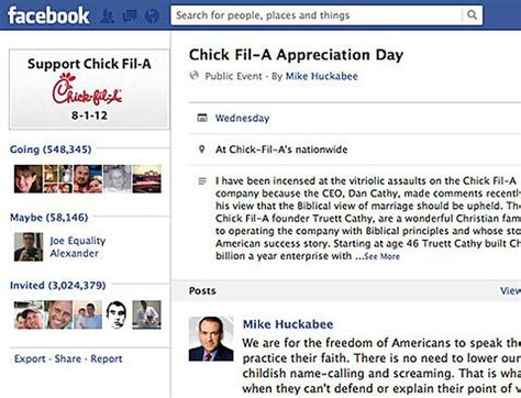 Chick Fil A Same Sex Marriage Controversy Begets Appreciation Day Today