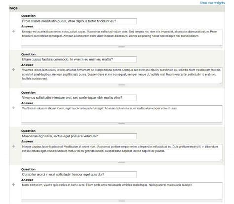 faq field vs faq module in drupal drupal blog recent
