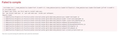 reactjs how to use install carbon react in react project stack