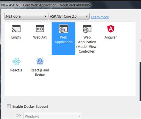 deploy core application to iis step by step guide