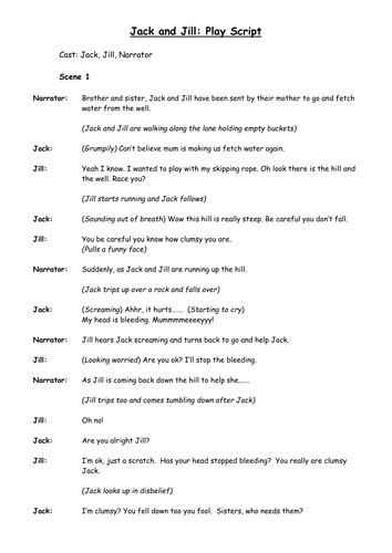 fairy tales as play scripts teaching resources