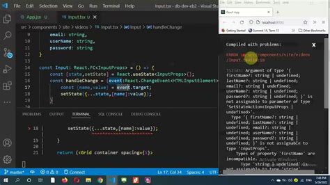 react typescript material ui input form youtube