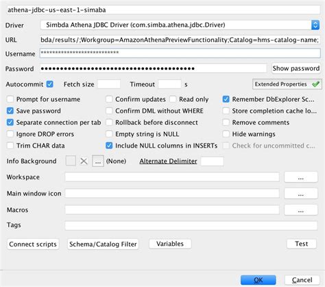 using a default data source name in external hive metastore queries