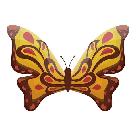Premium Vector Monarch Butterfly Icon Cartoon Of Monarch Butterfly