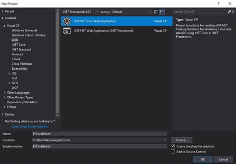 entity framework core tutorial debuxing