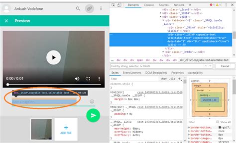 unable to send keys to div element selenium java stack overflow