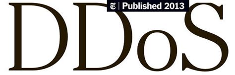 distributed denial of service the new york times