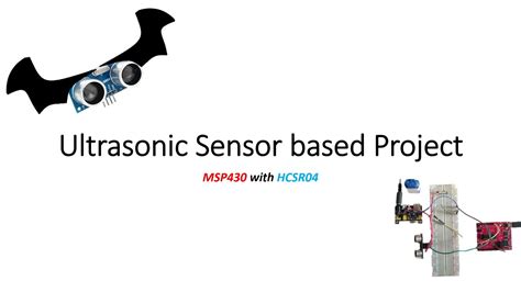hc sr04 ultrasonic distance sensor with msp430 youtube