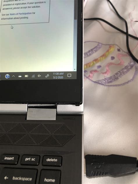 solved hp pavilion screen popping out of bottom right corner hp