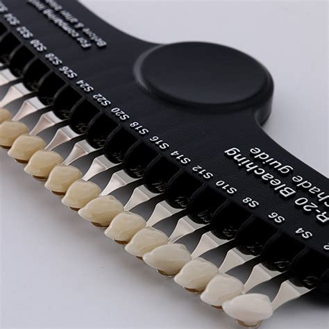 20 Colors Teeth Bleaching Shade Guide For Dental Use Shade Guide