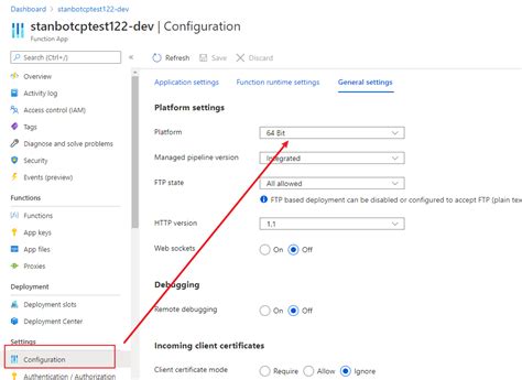 node js deploy bot from bot framework composer to azure function app