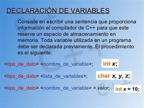 tipos de variables y constantes en c mobile legends