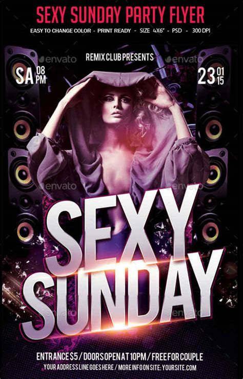 12 Nightclub Party Flyers Psd Ai Pages