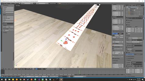 texturing array of planes with different static textures blender