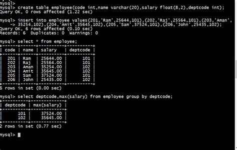 tgtpgtcs 6 mysql practical for class 12 cs and ip tgt pgt cs tgt