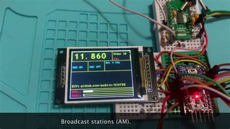 si4735 all band am ssb and fm rds working on arduino pro mini 3