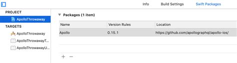 error initializing apollo graphql project unnamed project error