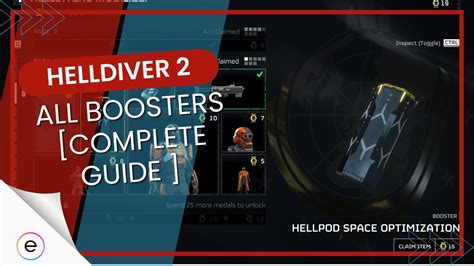 Helldivers 2 All 7 Boosters [quick Guide]