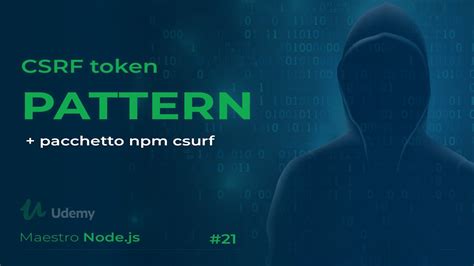 maestro node js csrf token pattern e csurf youtube