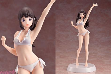 純白ビキニと露わになった柔肌がまぶしい…！ アニメ『氷菓』より千反田えるの新作フィギュアが登場 Pash Pluspash Plus
