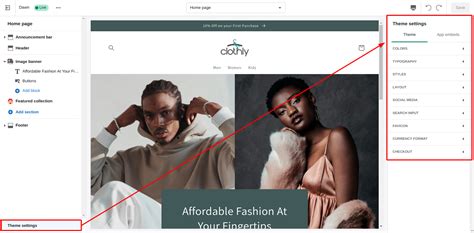 shopify dawn theme guide theme customization template preview demo