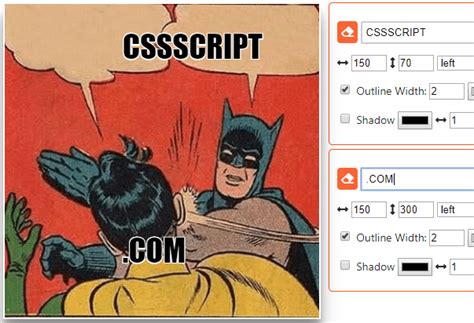 responsive meme generator with javascript and html5 canvas css script