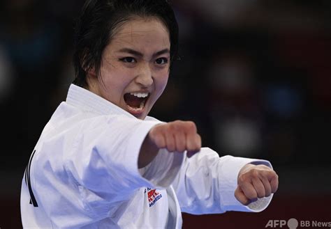 清水希容は空手女子形で銀、サンチェスが金メダル 写真10枚 国際ニュース：afpbb News