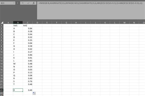 excel vba find closest value stack overflow