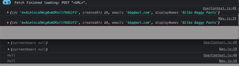 react app with firebase user wont stay signed out displaying user