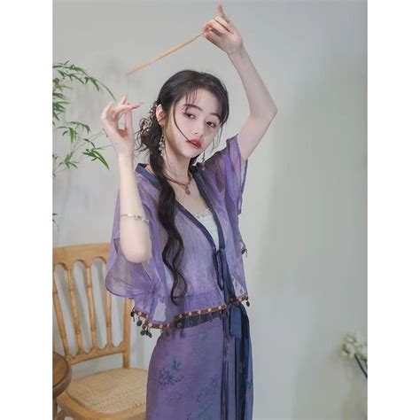 Improved New Chinese Style National Style Ancient Costume Hanfu Top