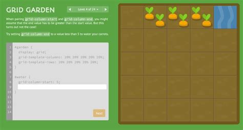 a game for learning css grid layout css grid web design