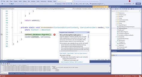 system io ioexception failed to bind to address [ ] 80
