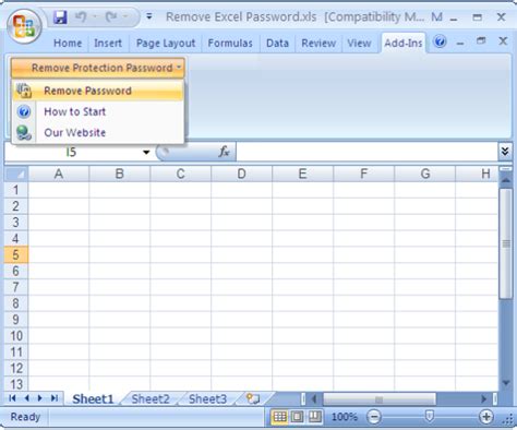 remove excel password download and install windows