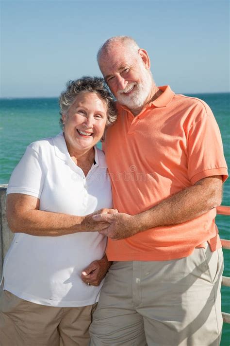 Loving Senior Couple Stock Image Image Of Cute Affection 9194845