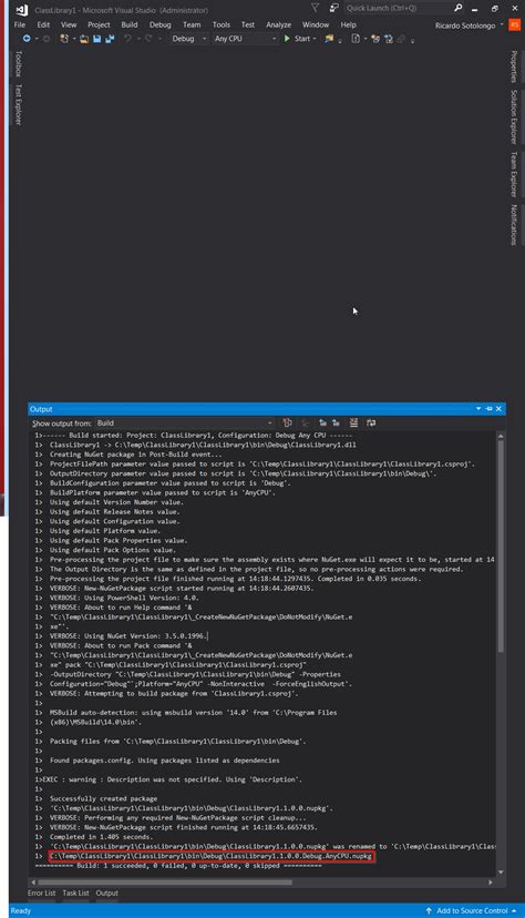 creating nuget packages coding aloud