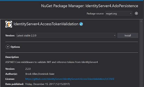 identityserver4 without entity framework forty years of code