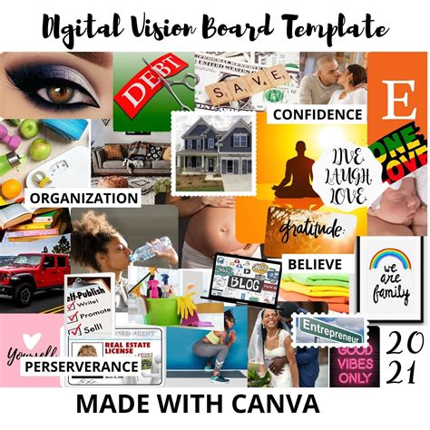 How To Create A Vision Board 2022 In 2023 Aesthetic D