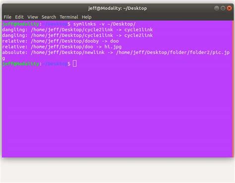 how to rename a link file in linux systran box