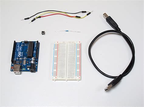 arduino 101 making a led blink with a button