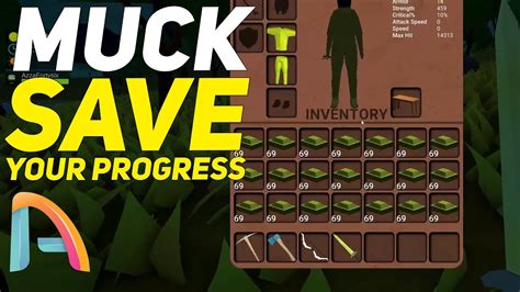 how to save your game in muck muck modded youtube