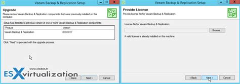 how to upgrade to veeam backup and replication v9 esx virtualization