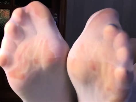 Feet In White Nylon Eporner