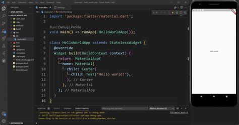 hello world in flutter and why flutter khalsa labs