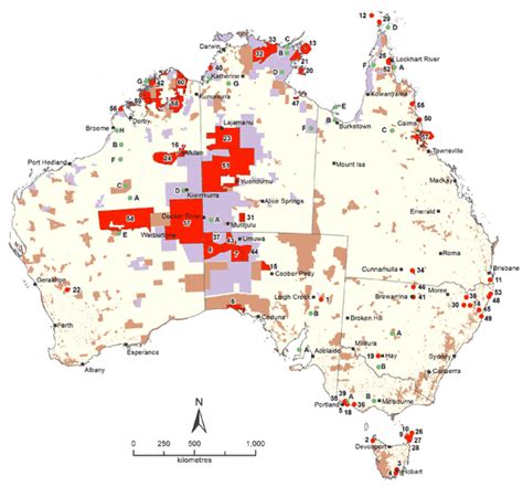 Map Of Indigenous Land