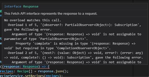 how to get proper response in angular 11 stack overflow