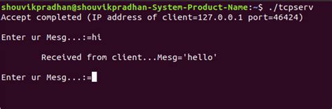 computer science programmes tcp server client implementation in c