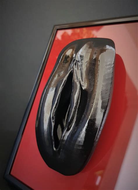 Vagina 3d Art Sculpture Erotic Wall Art Ts Fetish Etsy