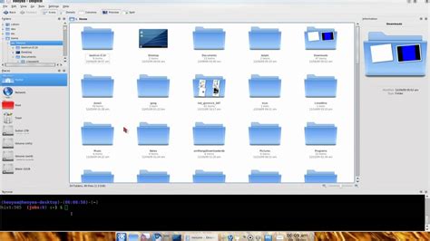 download install and use dolphin file manager on ubuntu